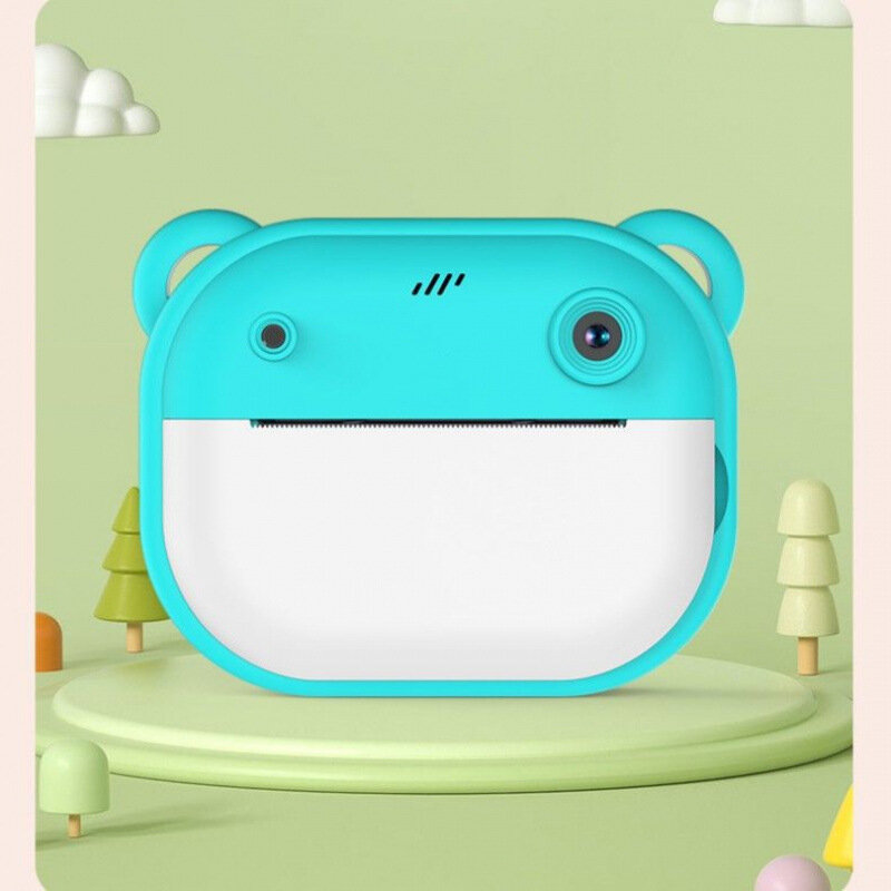 ⭐Кросс-бордерная новая Q5 Polaroid камера с печатью неправильных вопросов, мини-камера с двойным объективом, цифровая камера, фотопринтер⭐