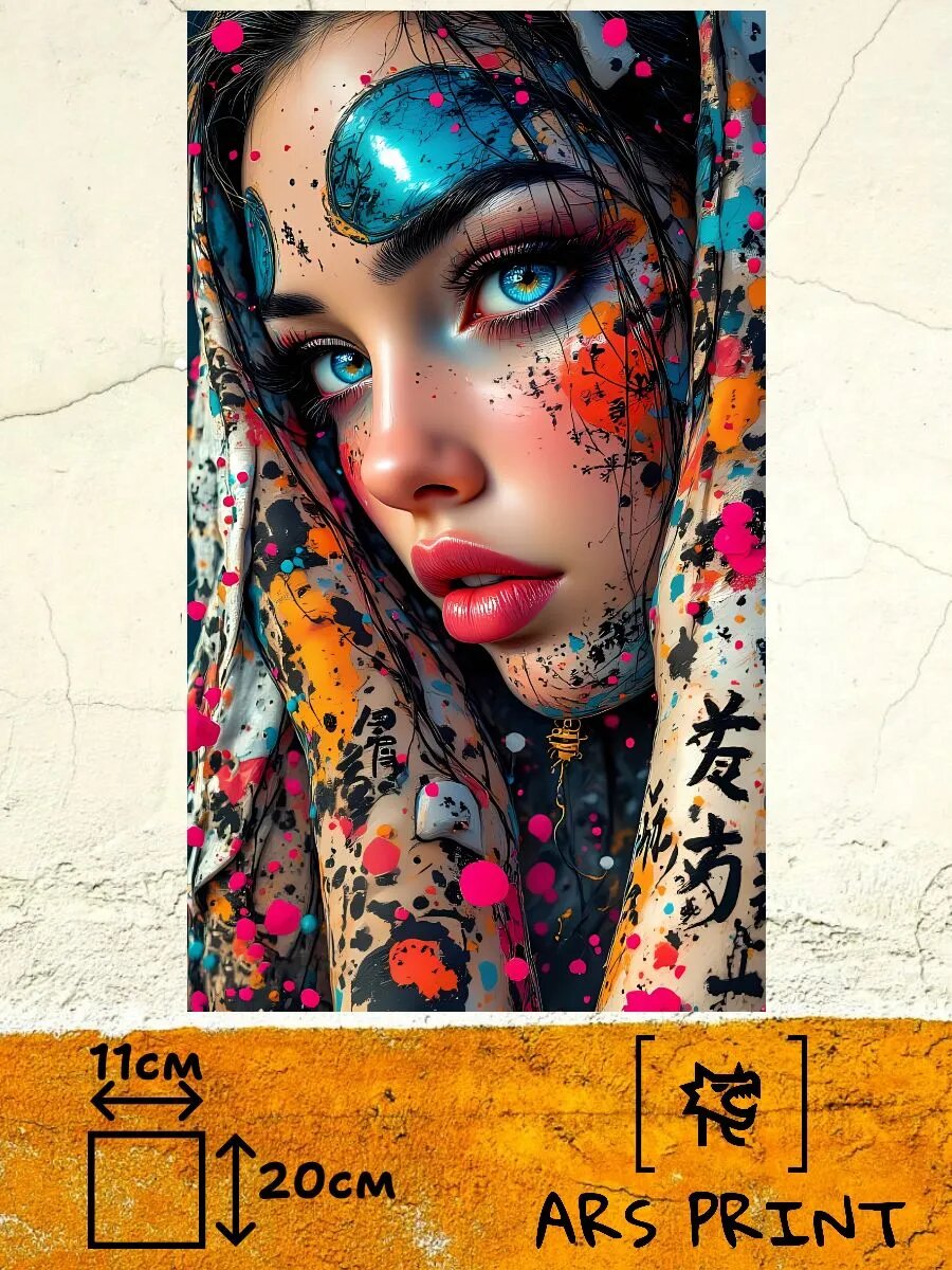 Термонаклейка на одежду Арт