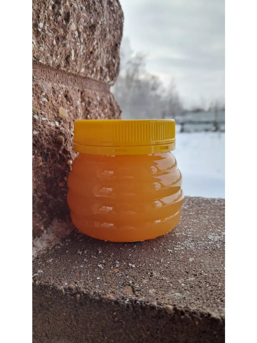 Мёд "Башкирский Цветочный с Липой" 300 грамм(Мёд сел или закристаллизовался)