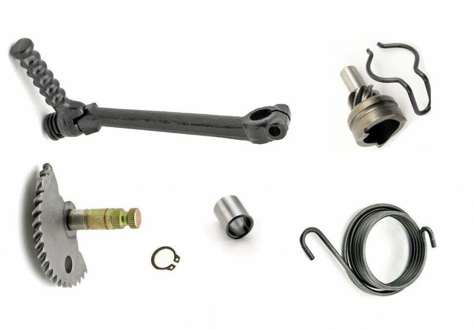 Кикстартер для скутера хонда такт в сборе (AF-30)