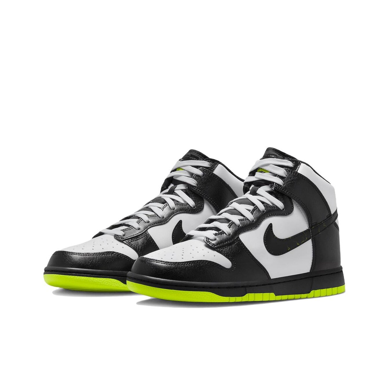 Кроссовки NIKE Dunk High, размер EU 42.5 стопа (27CM), black — фото 1