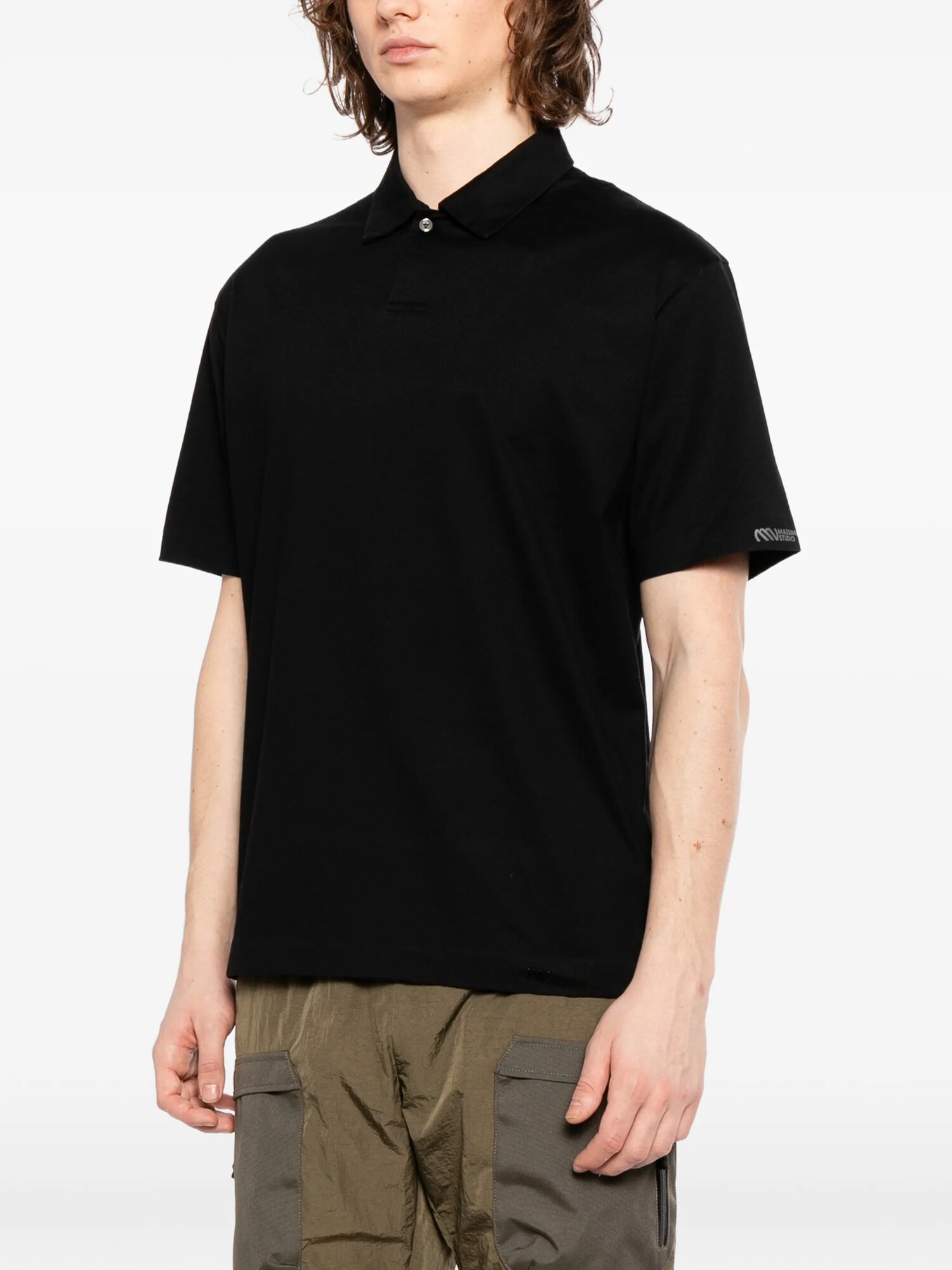 Рубашка MASSIMO OSTI STUDIO, размер M, black / black — фото 1