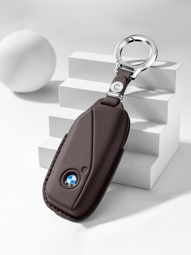 Чехол для ключей BMW из натуральной кожи — полная защита смарт-ключа для BMW X5 X3 X1 5/7 серии X7 i7 G07 G09