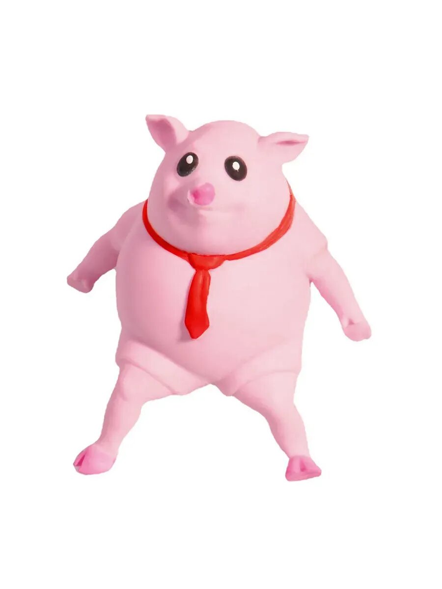 Мягкая игрушка свинка-антистресс, смешная для девочек и маль