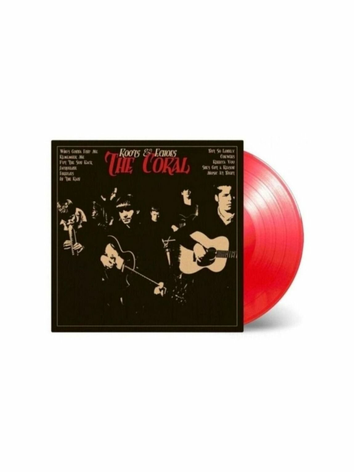 Виниловая Пластинка The Coral - Roots & Echoes Limited Edition Numbered Red Translucent Vinyl . Новый, Ori*inal