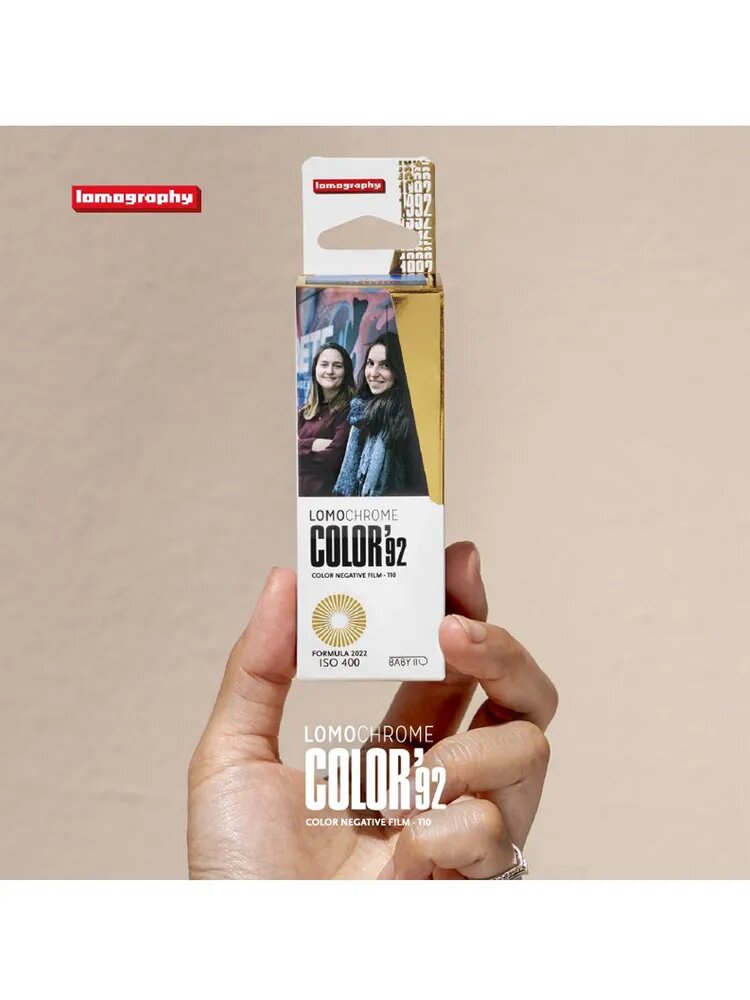 110 цветных негативов Фотопленка Lomography Lomochrome Color 92 iso 400