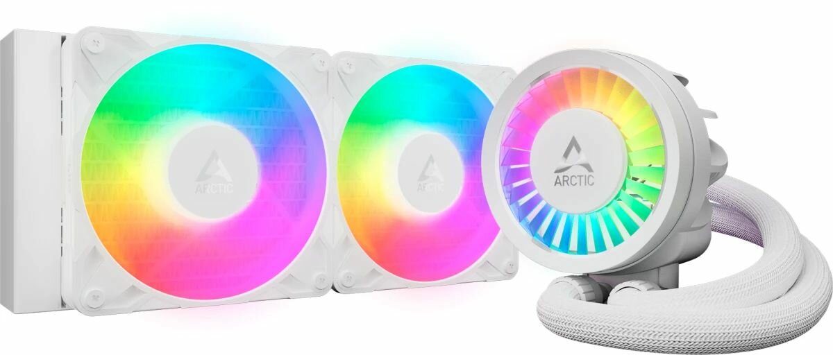 Система водяного охлаждения для ПК Arctic Cooling Liquid Freezer III Pro 240 A-RGB White