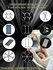 Держатель простыни, одеяла IKEA, Белый, хром, Комплект из 4 шт, Растягивается до...