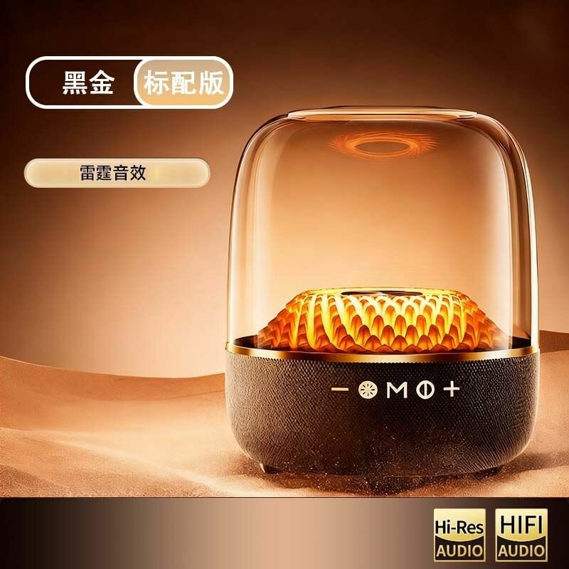 Беспроводная Bluetooth-колонка Huaqiangbei Top Match Harman, черно-золотая глазурь, седьмое поколение, для дома и рабочего стола, умная колонка