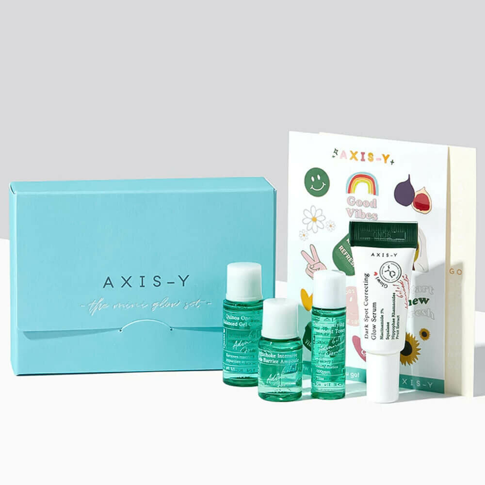 AXIS-Y набор миниатюр для сияния кожи The Mini Glow Set (8+5+5+5 гр)