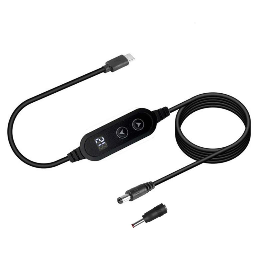 USB-C к DC 5,5×2,5 мм с регулировкой напряжения