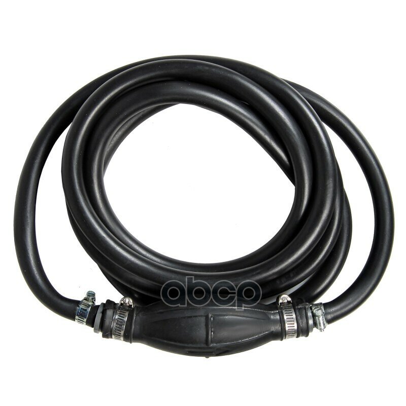 Шланг для перекачки топлива с грушей 3,0м 4 хомута металл AIRLINE арт. AEAT204