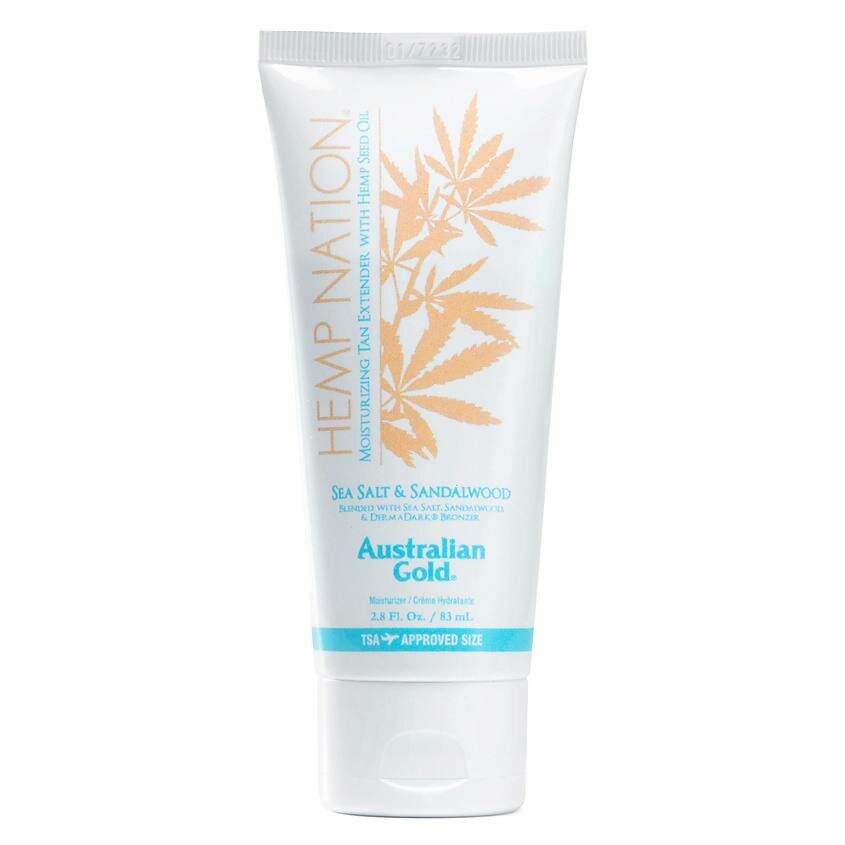 Лосьон Hemp Nation Australian Gold, Sea Salt & Sandalwood, 83мл, для всех типов кожи