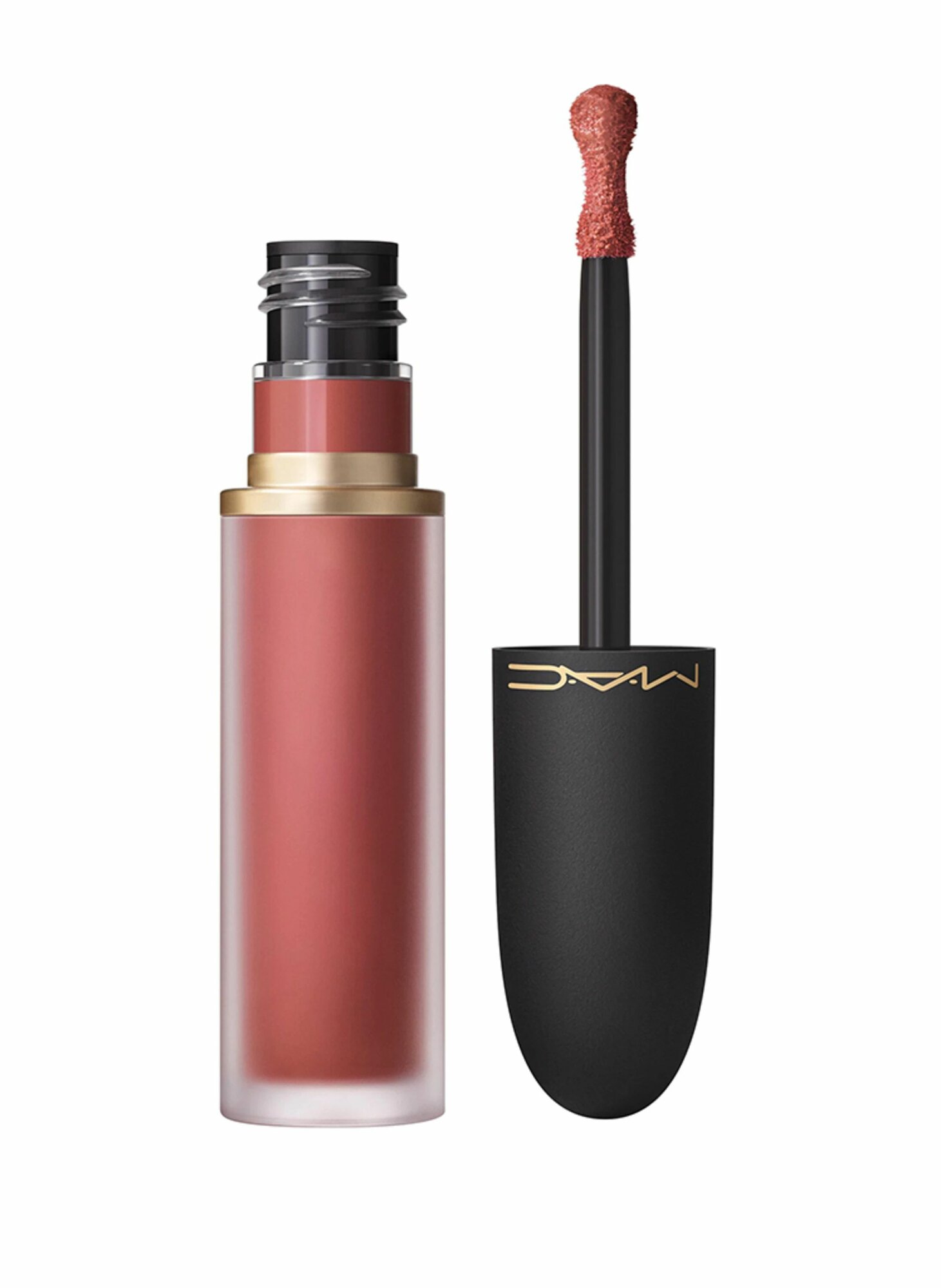 M.A.C Помада для губ и щек POWDER KISS LIP + CHEEK MOUSSE 5 г цвет VELVET TEDDY