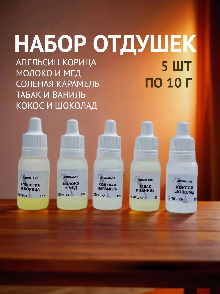 Набор отдушек для свечей