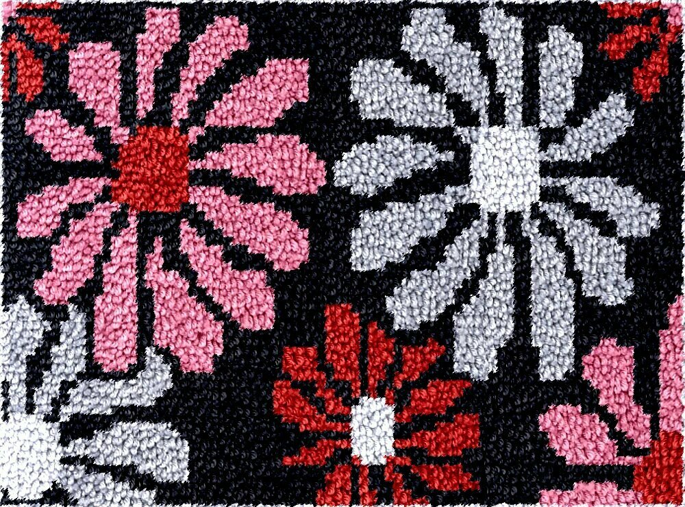 Набор для ковровой вышивки Flowers DT1135
