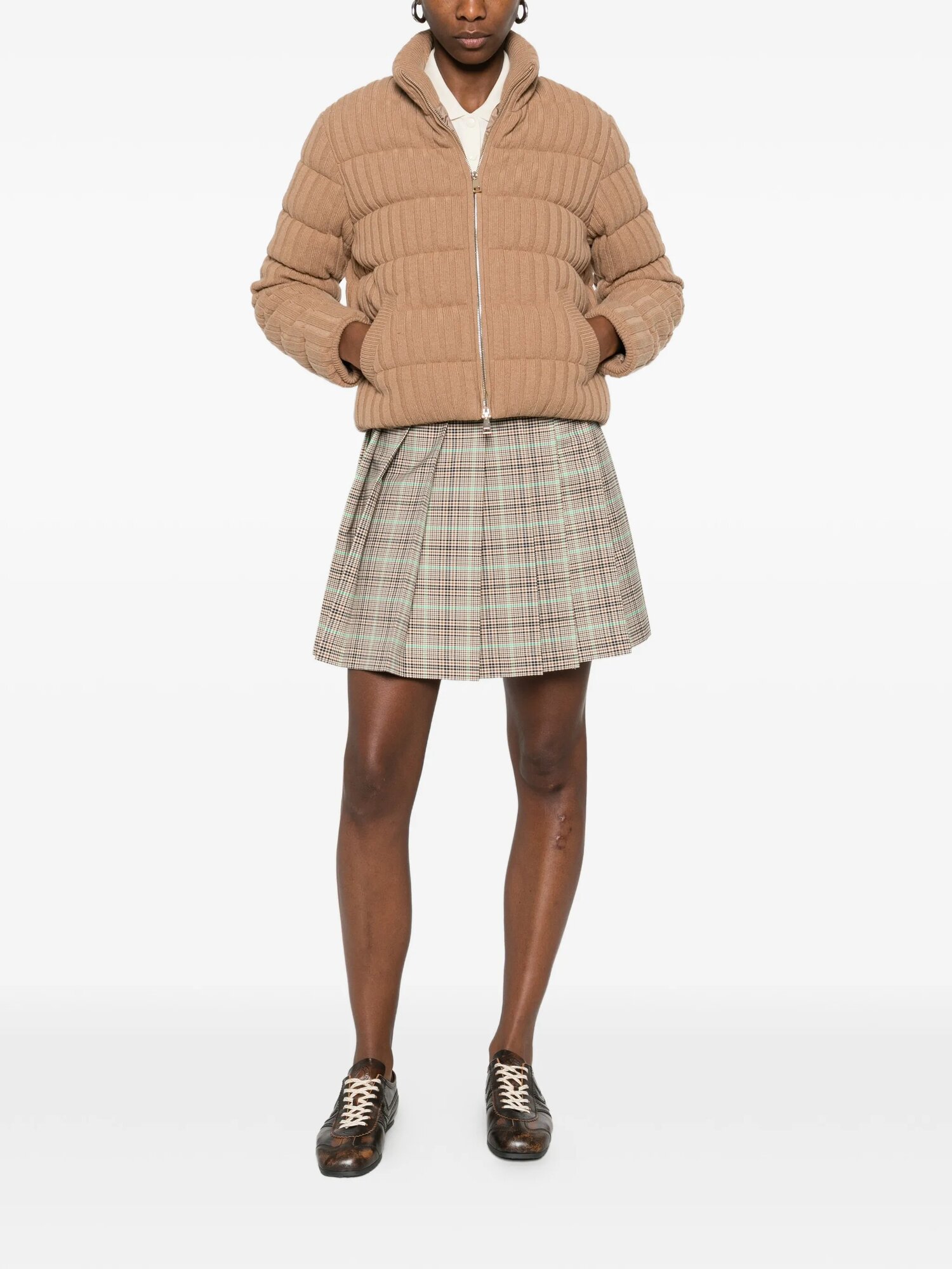 Куртка Moncler Padded zip-up jacket, размер XS, разноцветный — фото 1