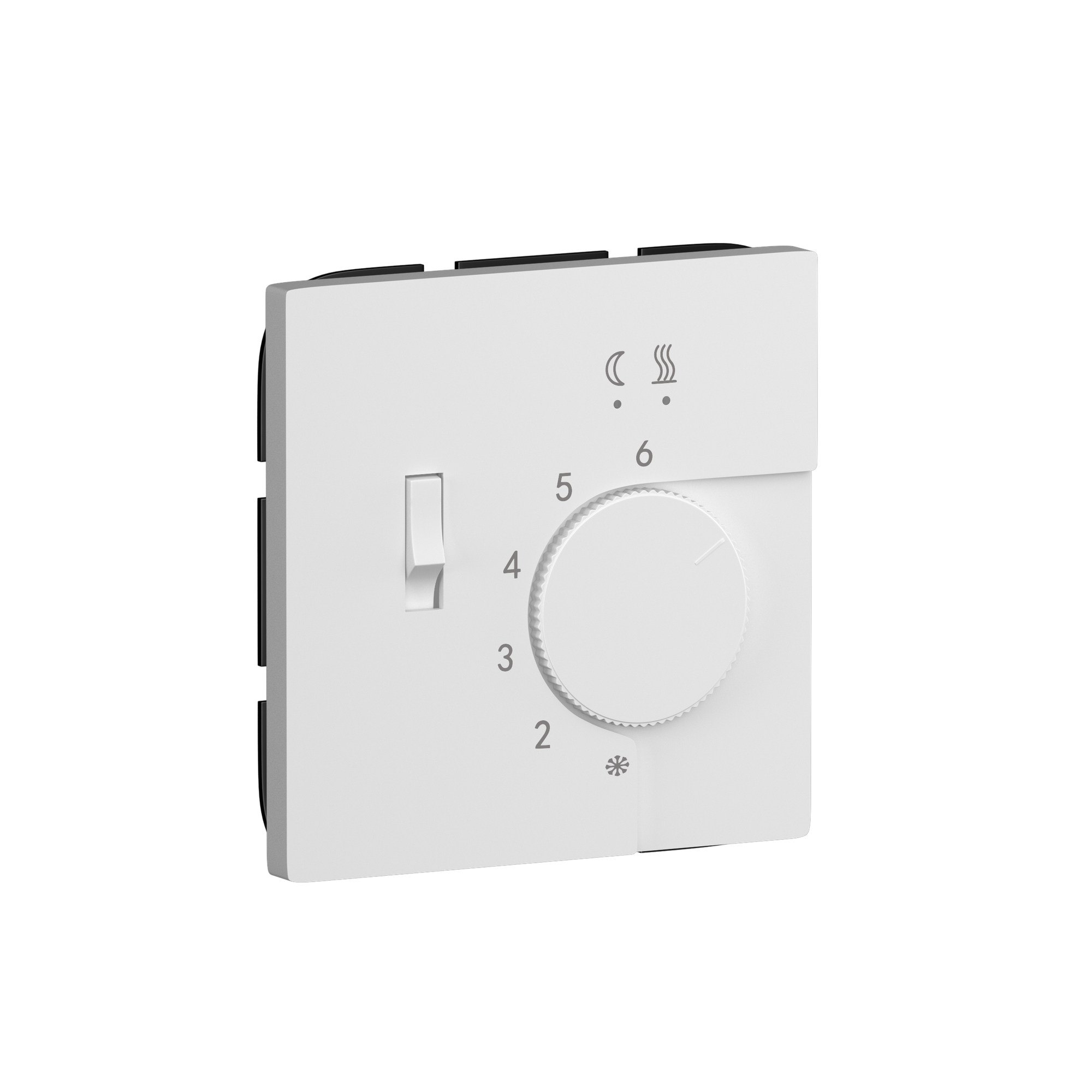 Термостат с датчиком температуры 16А, цвет матовый белый, серия R98, Donel