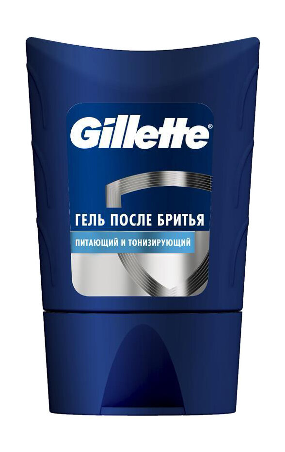 GILLETTE Гель после бритья питающий и тонизирующий, 75мл