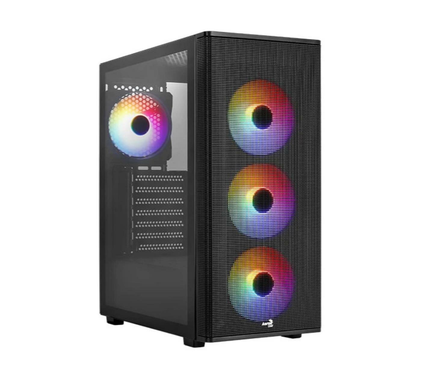 Корпус Aerocool Designer-G-BK-v1 черный без БП ATX 4x120mm 2x140mm 2xUSB2.0 1xUSB3.0 audio bott PSU