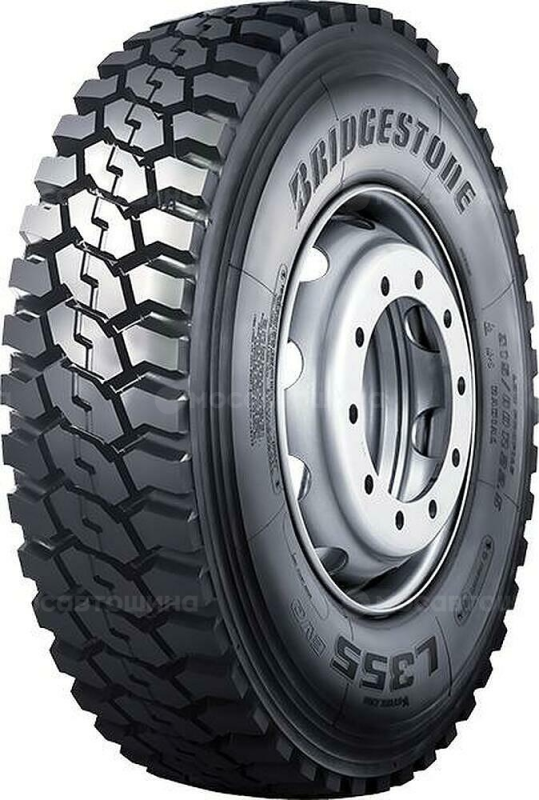 Шины грузовые Bridgestone L355 315/80/R22,5 156/150K Всесезонные(летние/зимние), для грузового транспорта