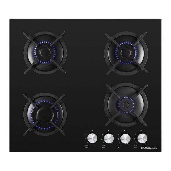 Встраиваемая газовая панель независимая HOMSAir HGG641BK