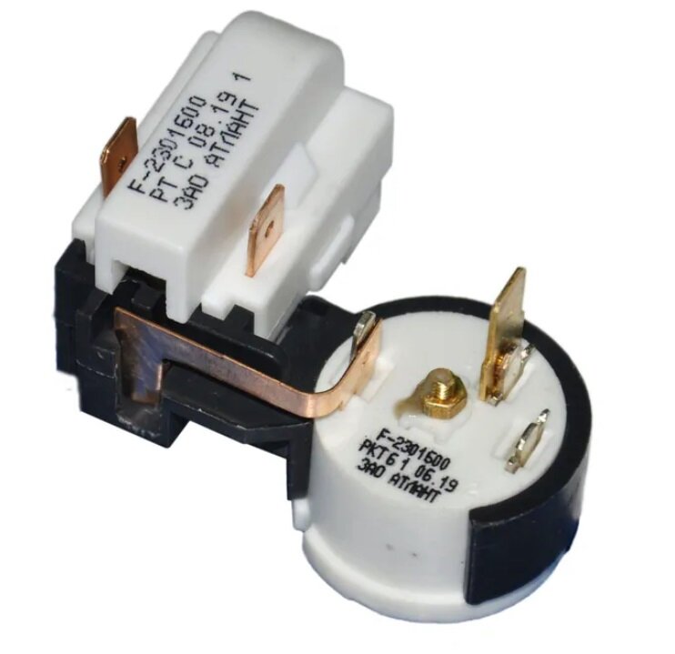 Реле пускозащитное компрессора для холодильника Атлант Минск РКТ-6