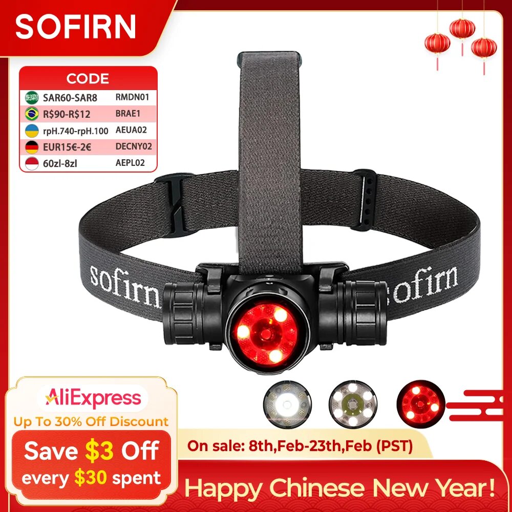 Sofirn HS21 Налобный фонарь