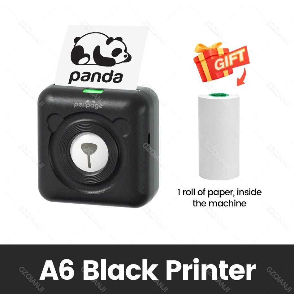 Термопринтер Peripage A6 Black