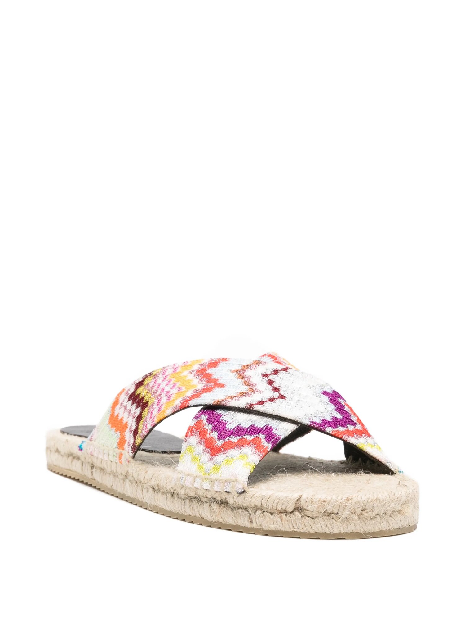 Эспадрильи Missoni Criss-cross espadrilles, размер 41, white — фото 1