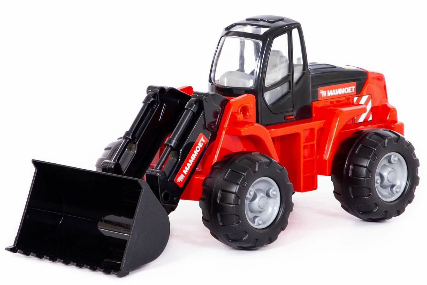 Игрушечная машинка Трактор-погрузчик 207-02 MAMMOET (в коробке)