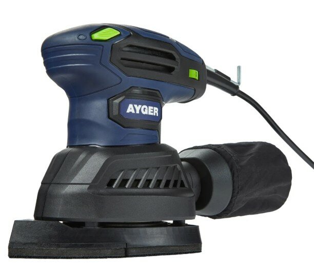 Машина шлифовальная AYGER AXM300, мультифункциональная, 220Вт