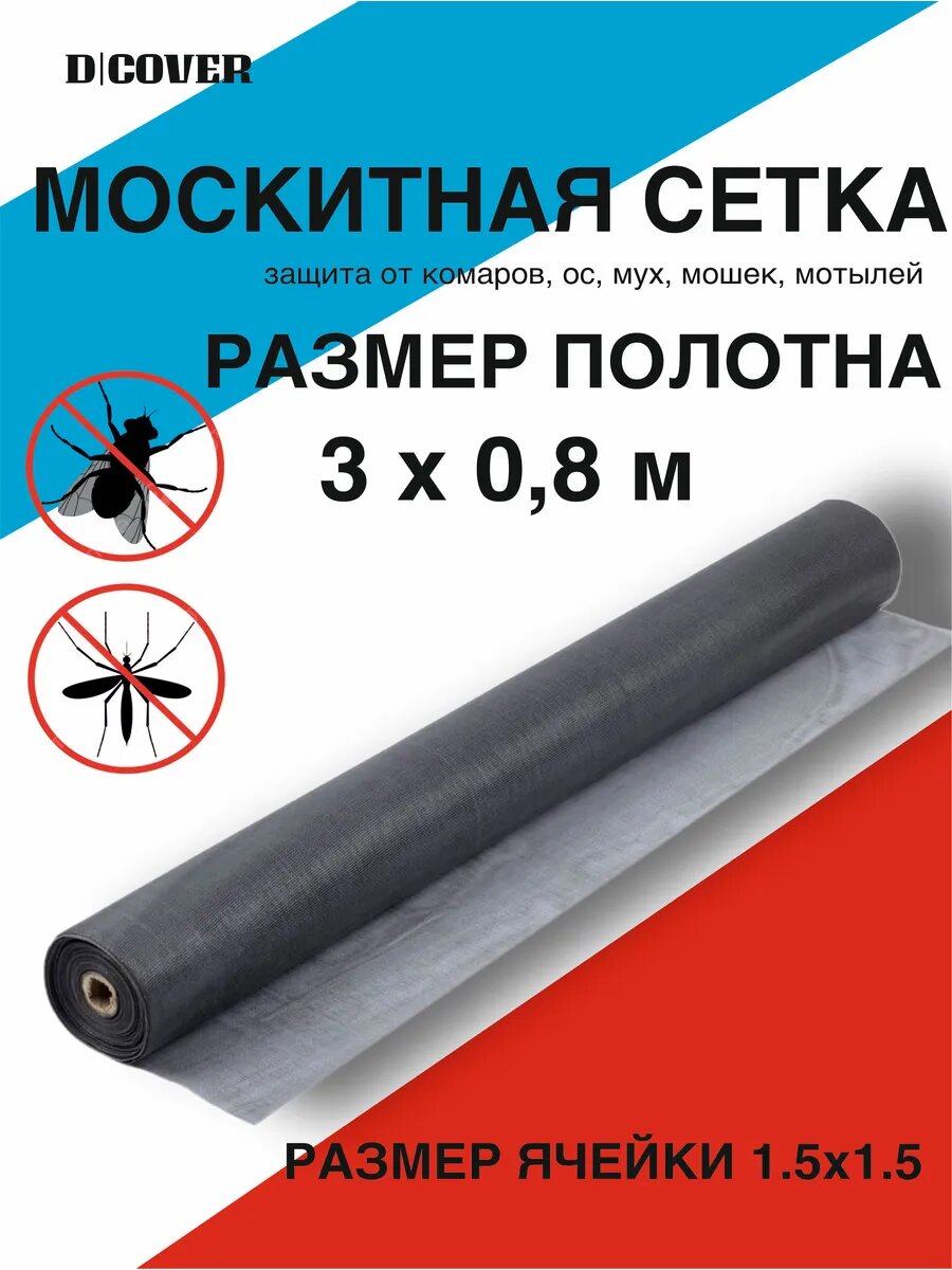 Москитная сетка на окно полотно