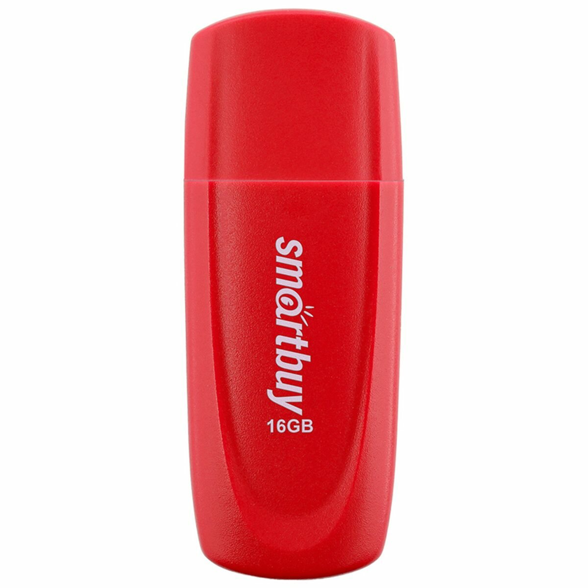 Флеш-память USB SmartBuy Scout 16Gb, USB 2.0 Flash Drive, красный (SB016GB2SCR)