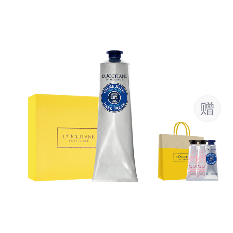 Крем для рук L'OCCITANE с маслом ши Интенсивное восстановление, 30мл/30мл*2/150мл/150мл*2