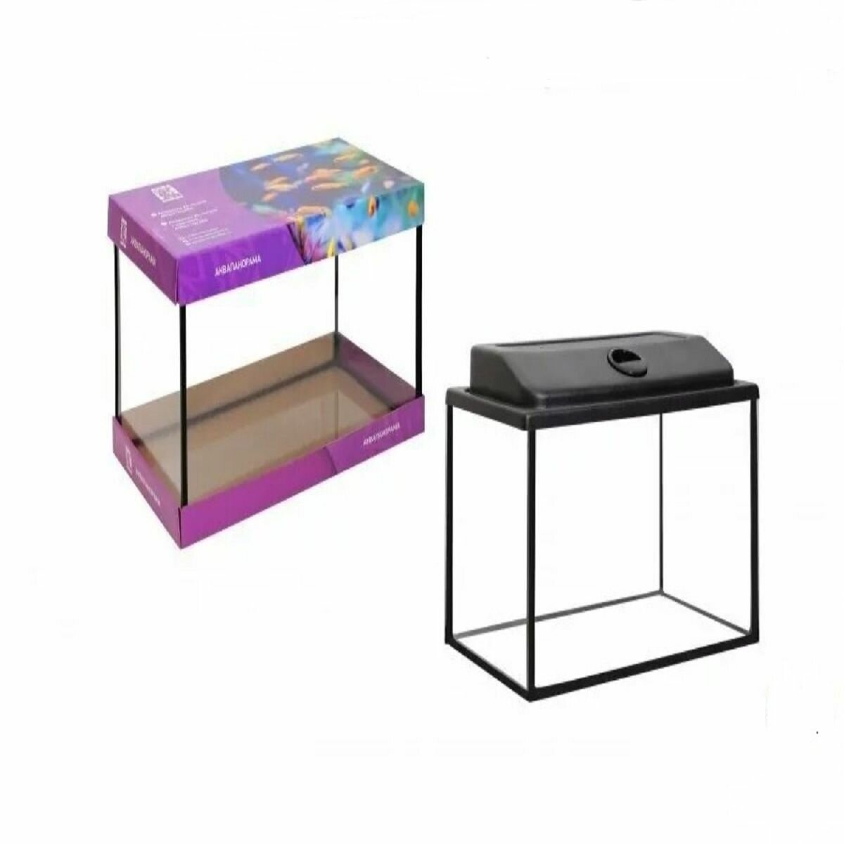 Аквапанорама 051 Аквариум+крышка 20л