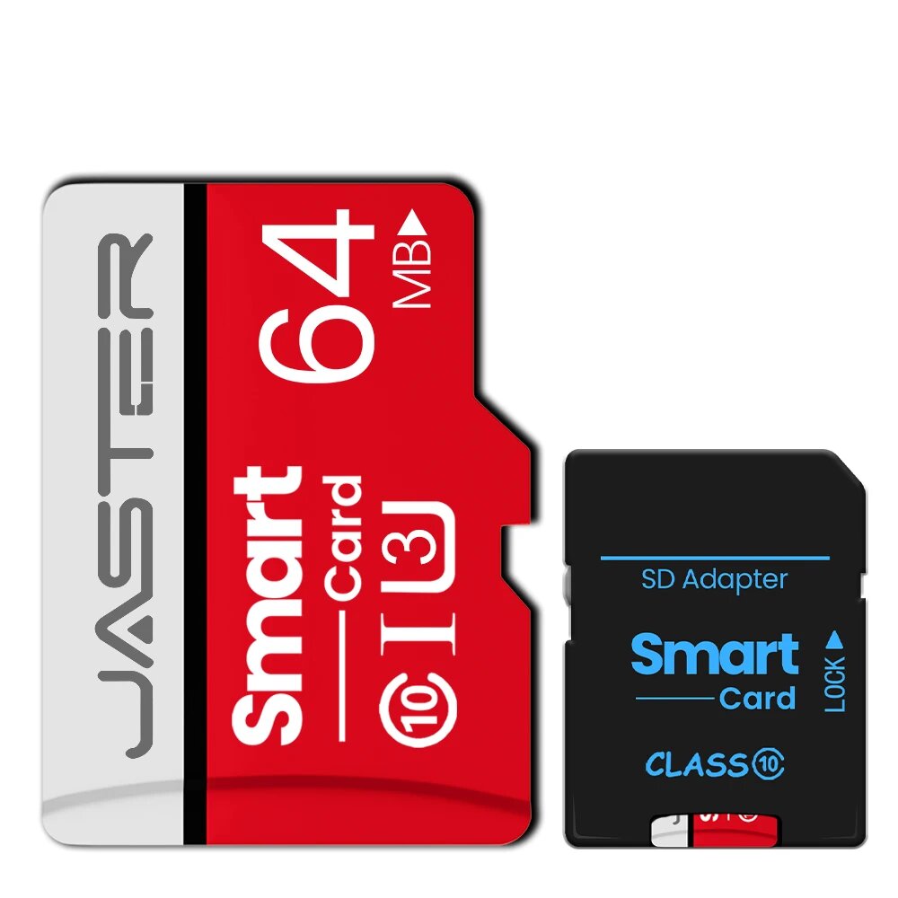 Micro SD карта JASTER 64MB Class 10