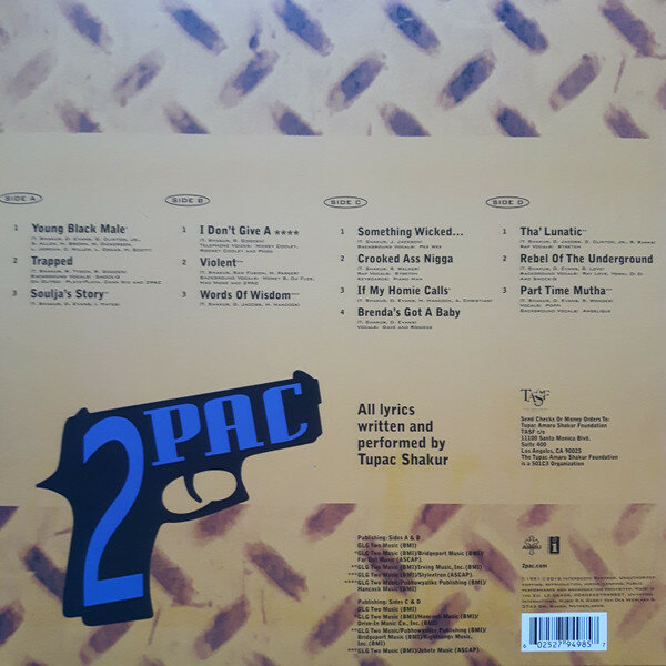 Пластинка 2Pac "2Pacalypse Now" 2LP — фото 1