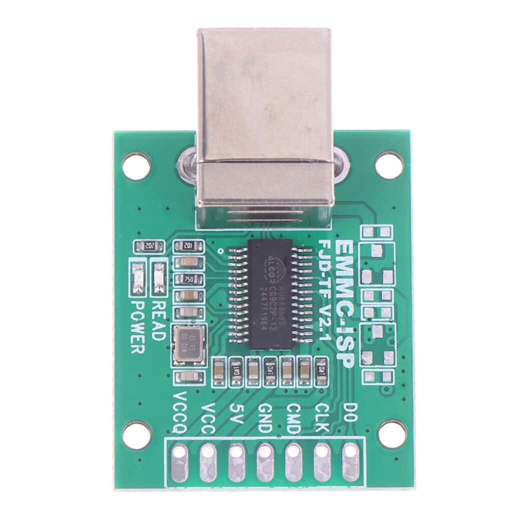 3-проводной высокоскоростной инструмент EMMC ISP fly wire tool AU6438BS с чипом