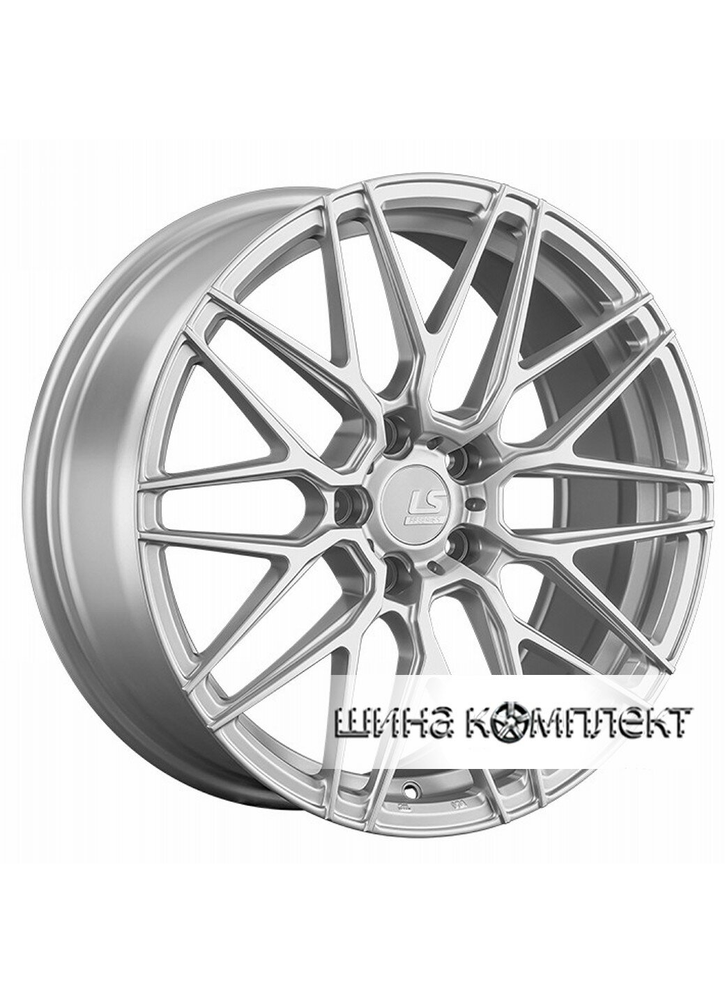 Колесный диск LS FlowForming RC13 8x18 5x112 ET40 66,6 SS литой для автомобиля