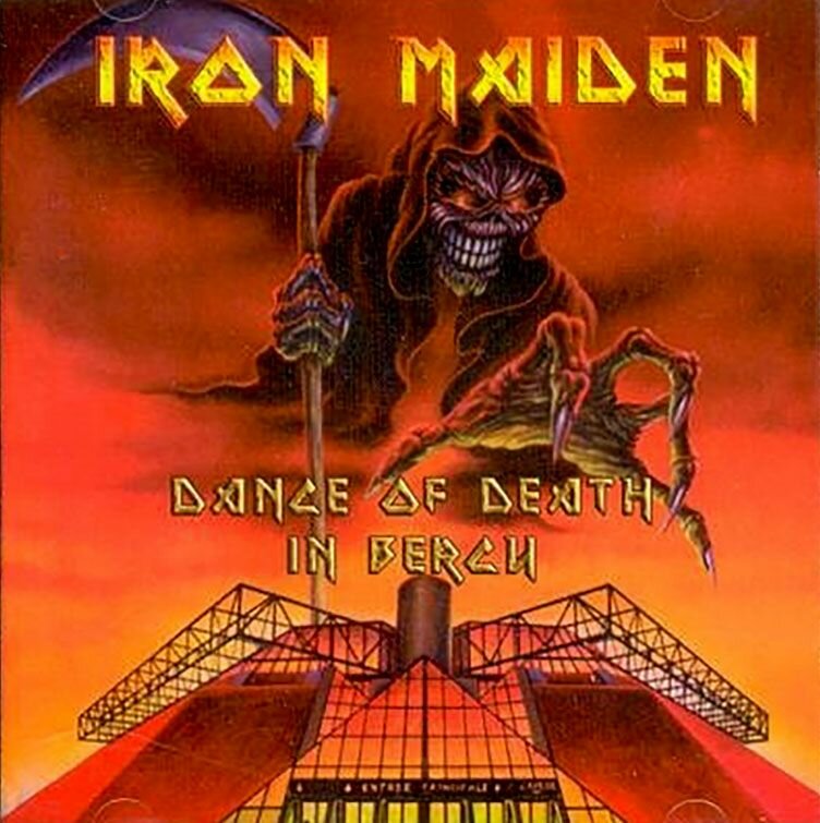 IRON MAIDEN - DANCE OF DEATH IN BERCY Live in Paris France 2003 Dance Of Death World Tour (компакт диск, концерт)