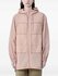 Пальто Moncler, размер 40, розовый