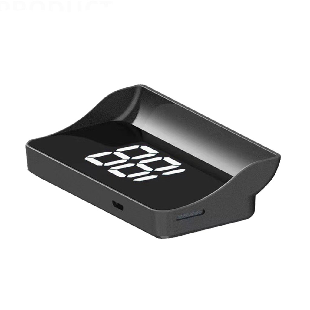 Цифровой Автомобильный HUD GPSSpeedometer С Головным Дисплеем MPH KMH Сигнализация GPSOverspeed