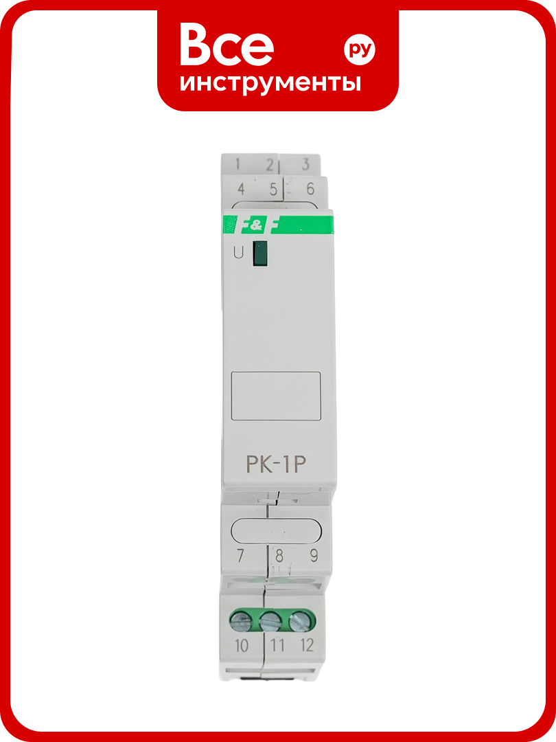 Реле промежуточное Евроавтоматика F&F PK-1P/Un24V EA06.001.003