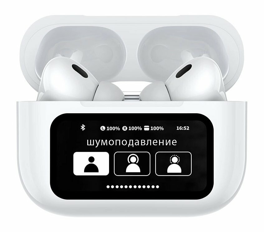 Наушники Deppa 44213 Air Pro 3 ANC, белые BlueTooth