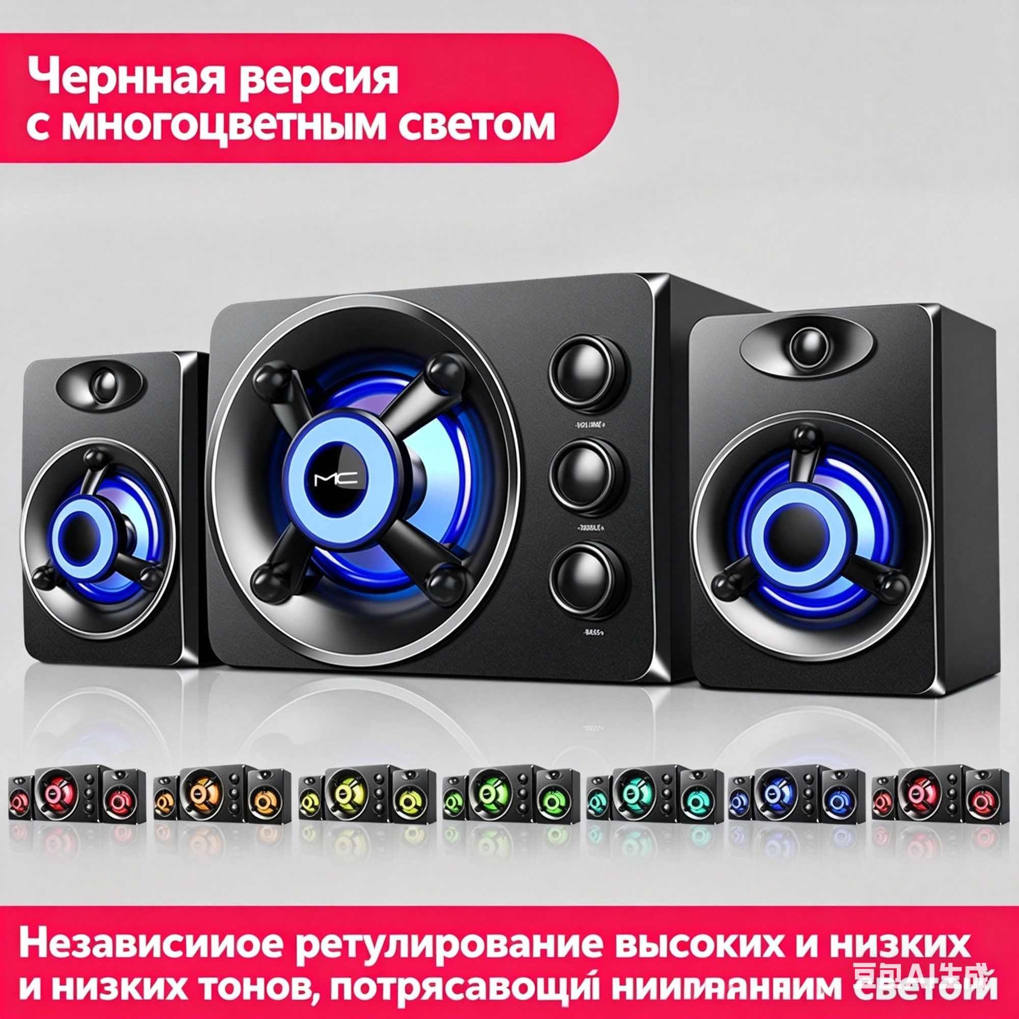 Компьютерная проводная Bluetooth-колонка, настольная универсальная креативная персонализированная USB-мини-колонка