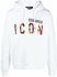 Худи DSQUARED2, размер 2XL, , белый,