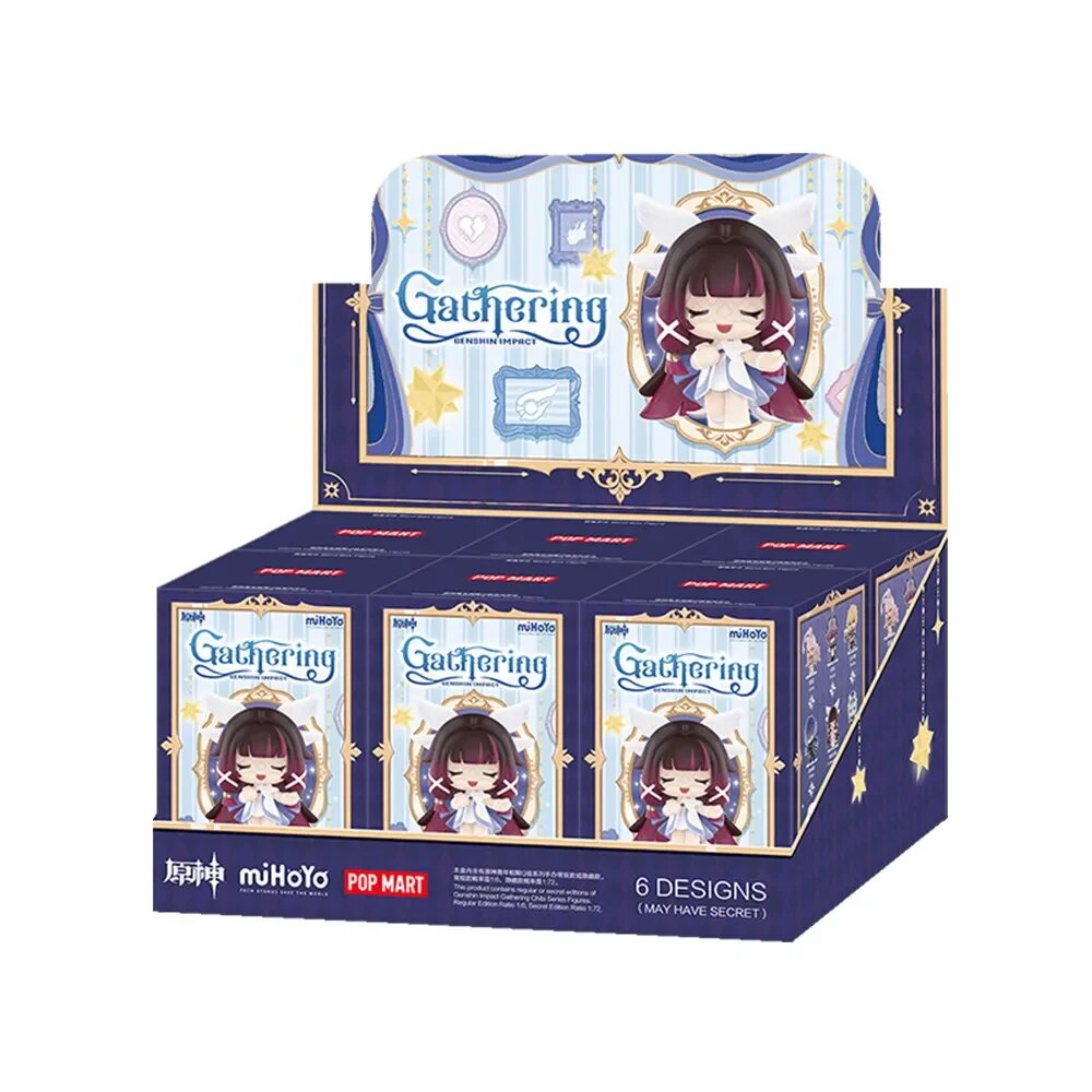 POP MART Gathering: Genshin Impact, 1 Boxes，Случайные стили，