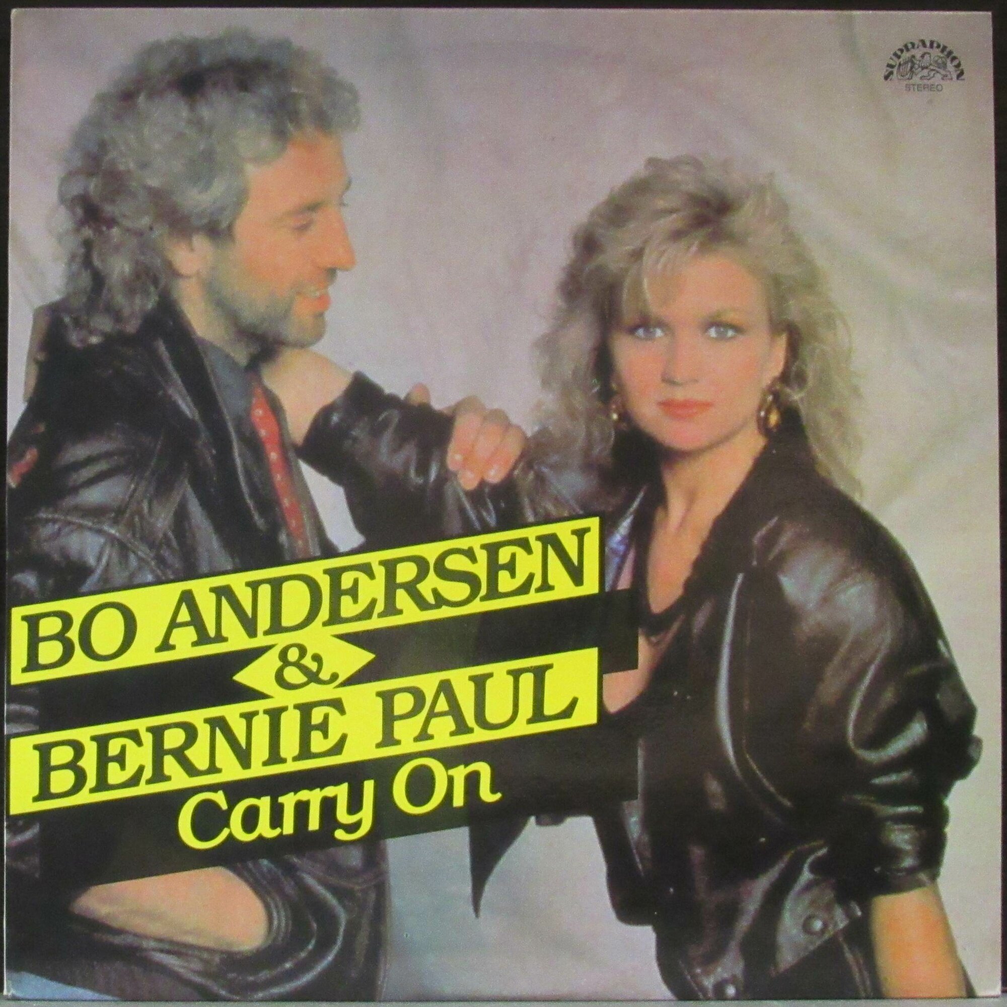 Andersen Bo & Paul Bernie "Виниловая пластинка Andersen Bo & Paul Bernie Carry On"