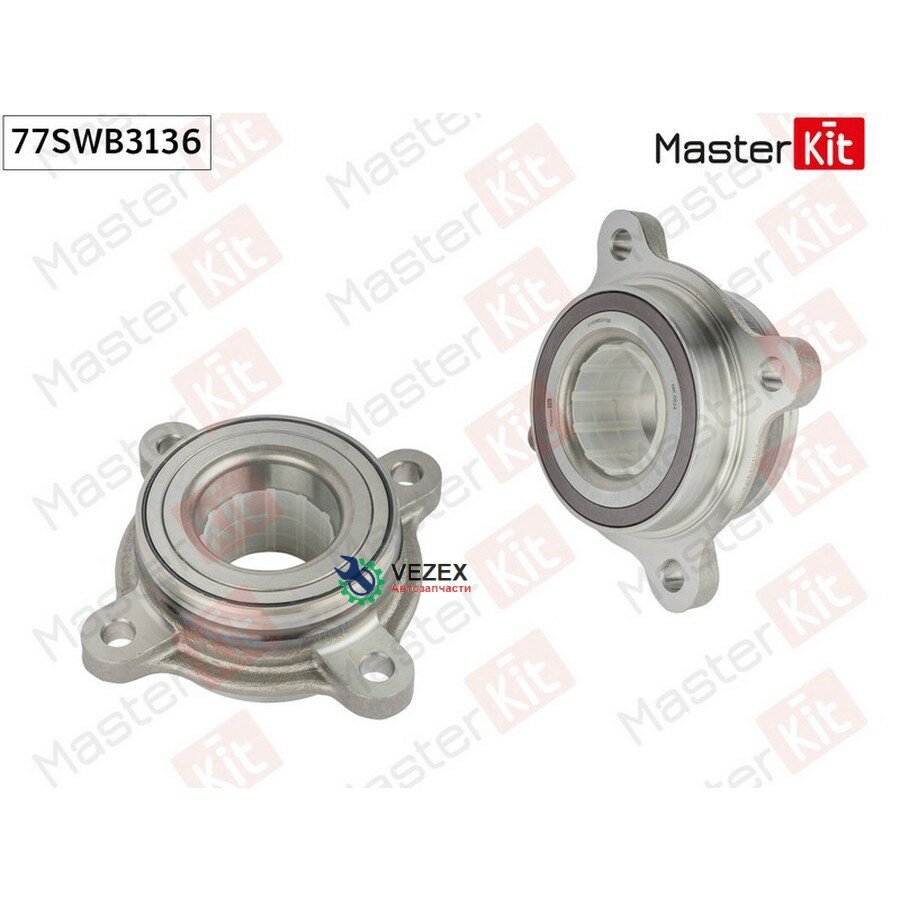MASTERKIT 77SWB3136 Ступица в сборе с подшипником перед. Lexus LX (_J2_)/LAND CRUISER 200 (_J2_) 2007 -